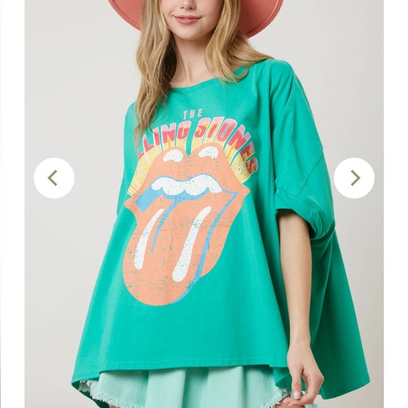 Fantastic Fawn | Tops | Fantastic Fawn Rolling Stones Tee | Poshmark